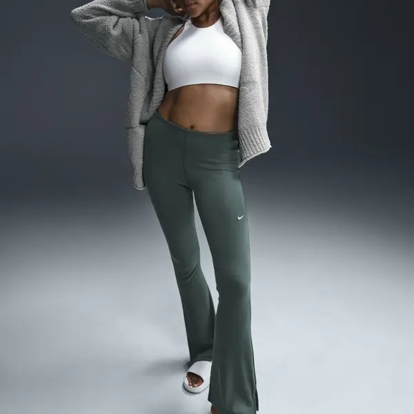 Nike Sportswear Chill Knit Tight Mini-rib Flared Leggings