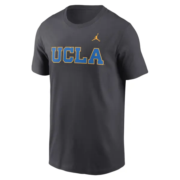JORDAN Ucla Bruins Primetime Wordmark College T-shirt - Grey