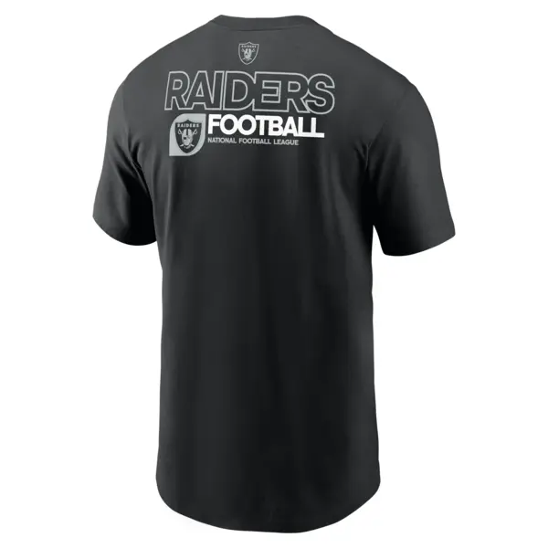 Nike Las Vegas Raiders Team Outline Essential T-shirt Nfl T-shirt
