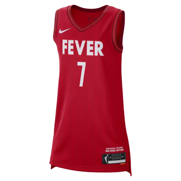 Nike Aliyah Boston Indiana Fever Dri-fit Wnba Victory Jersey - Red