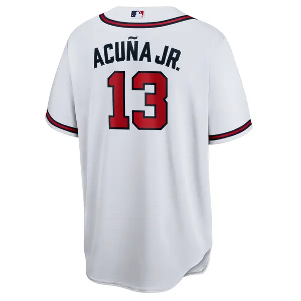Nike Mlb Atlanta Braves Replica Baseball Jersey - White