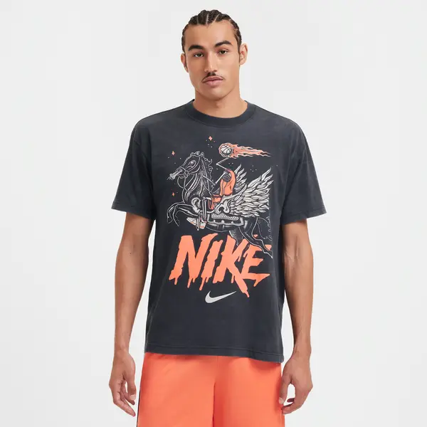 Nike Max90 Basketball T-shirt - Black