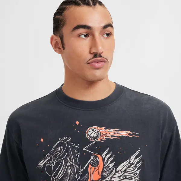 Nike Max90 Basketball T-shirt - Black