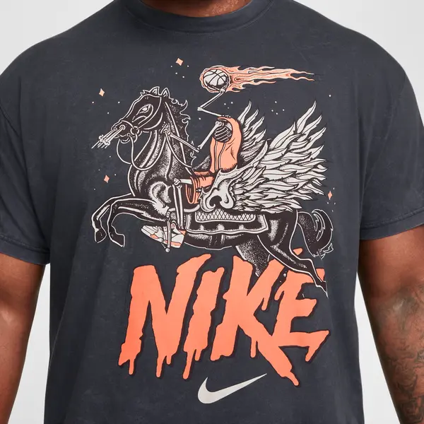 Nike Max90 Basketball T-shirt - Black