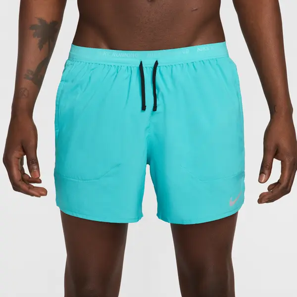 Nike Stride Dri-fit 5" Brief-lined Running Shorts - Green