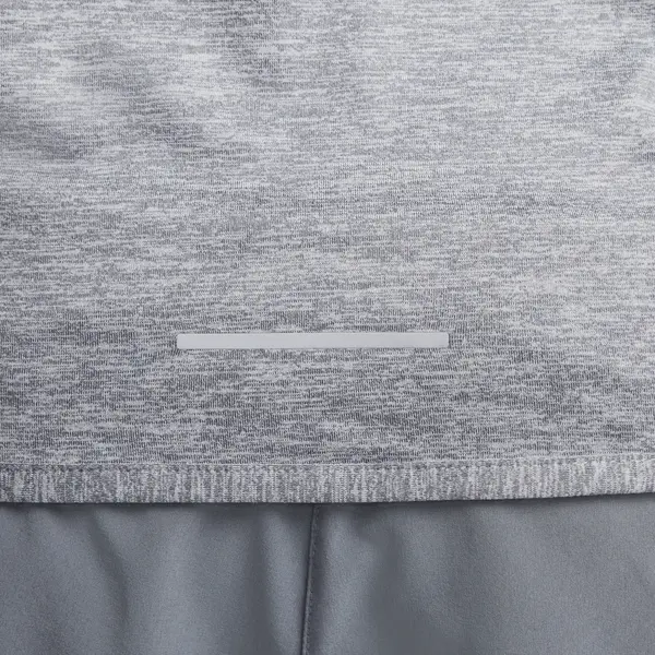 Nike Dri-fit Swift Element Uv Crew-neck Running Top - Grey