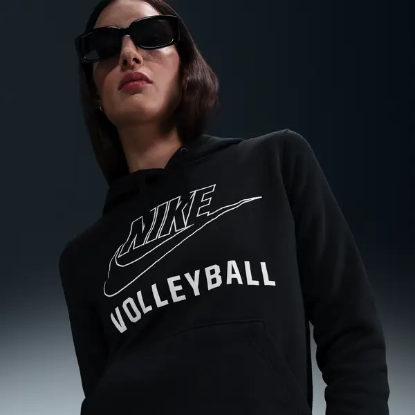Nike Volleyball Pullover Hoodie - Black