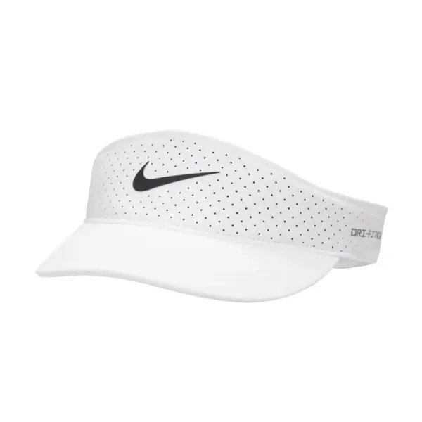 Nike Dri-fit Adv Ace Tennis Visor - White