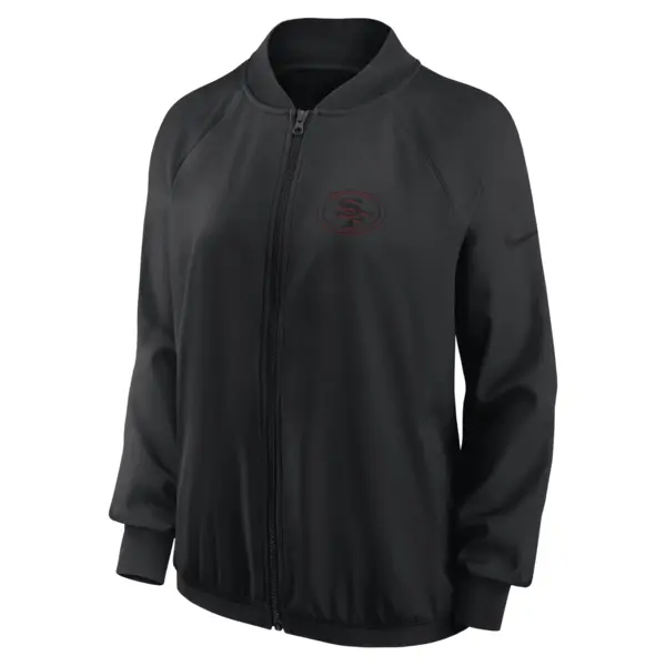 Nike San Francisco 49ers Dri-fit Nfl Full-zip Jacket - Black