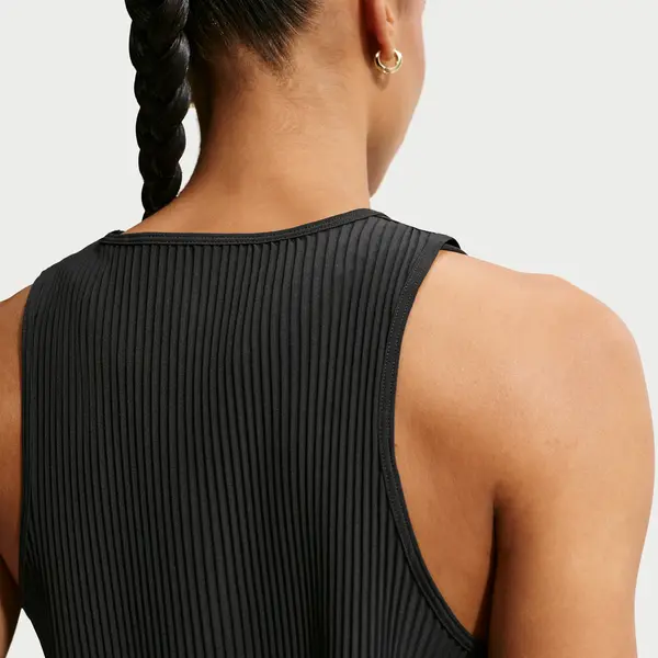 Nike Aeroswift Dri-fit Adv Cropped Running Tank Top - Black