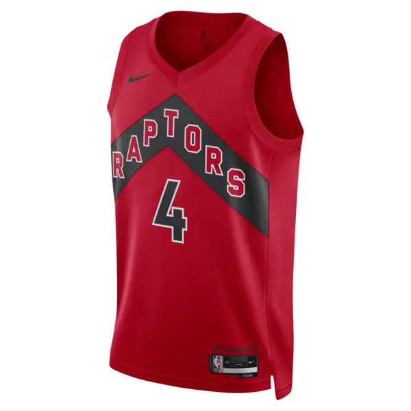 Nike Toronto Raptors Icon Edition Dri-fit Nba Swingman Jersey - Red