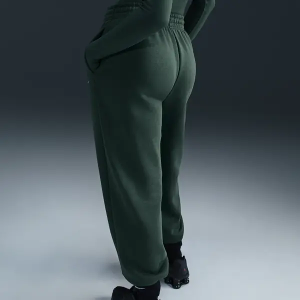 Nike Sportswear Phoenix Fleece High-waisted Oversized Sweatpants - Green