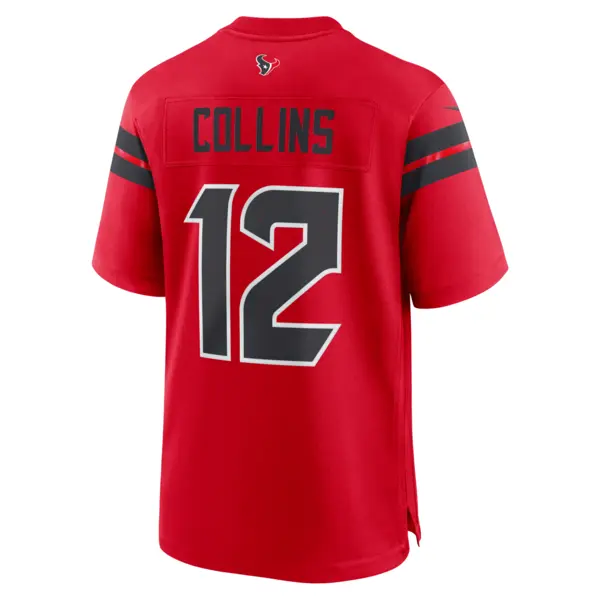 Nike Houston Texans Nfl Game Football Jersey - Red