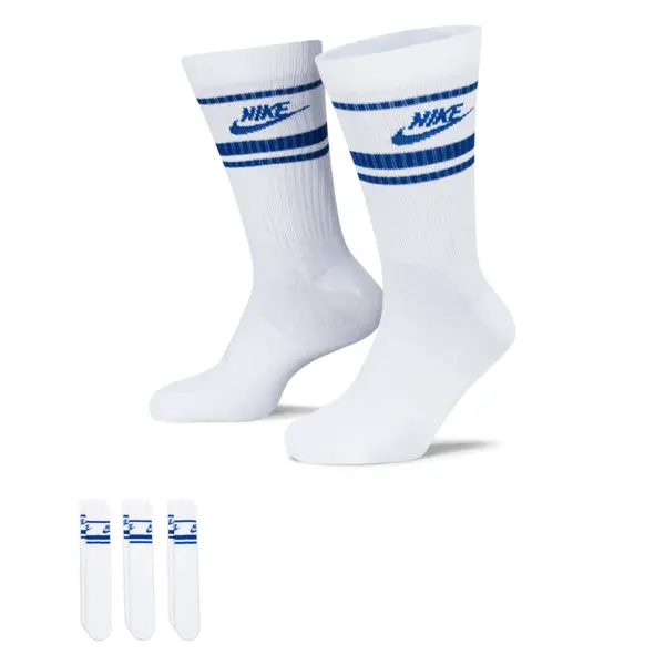 Nike Sportswear Dri-fit Everyday Essential Crew Socks - White