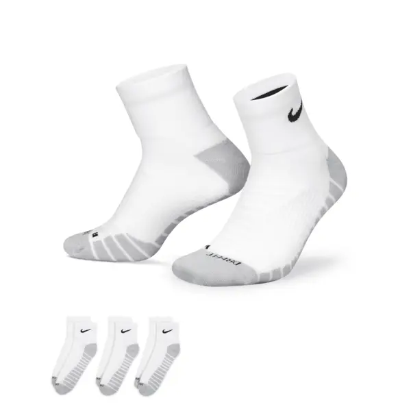 Nike Everyday Max Cushioned Training Ankle Socks - White