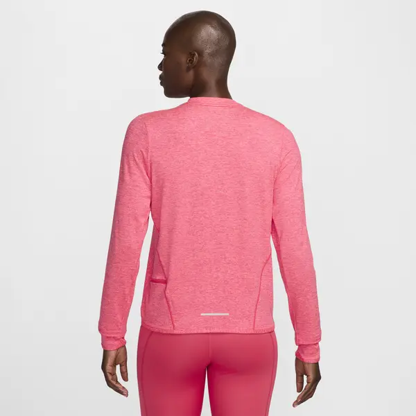 Nike Dri-fit Swift Element Uv Crew-neck Running Top - Pink