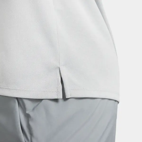 Nike Miler Dri-fit Short-sleeve Running Top - Grey