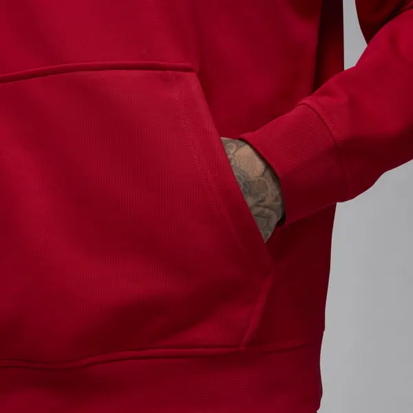 JORDAN Sport Crossover Dri-fit Pullover Hoodie - Red