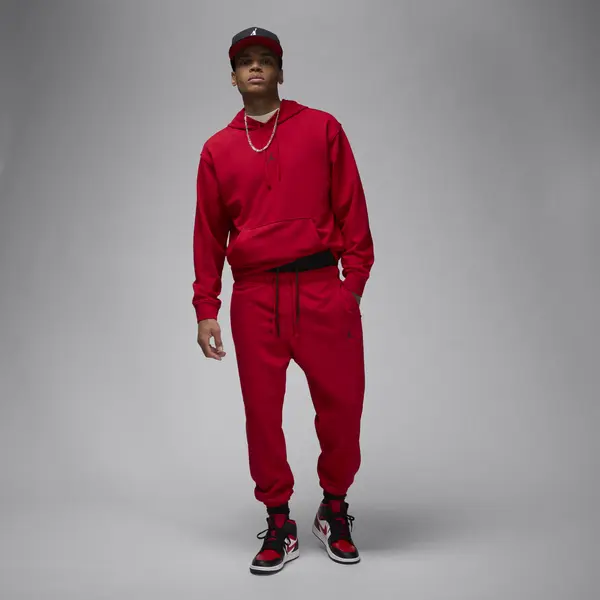 JORDAN Sport Crossover Dri-fit Pullover Hoodie - Red