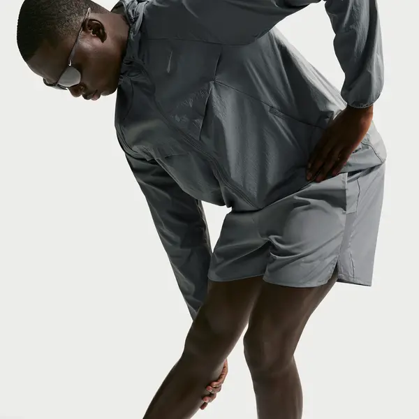Nike Challenger Dri-fit 5" Brief-lined Running Shorts - Grey