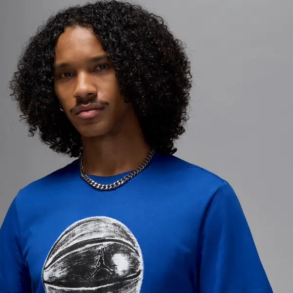 Jordan T-Shirt In Blue - 40% Off | Editorialist