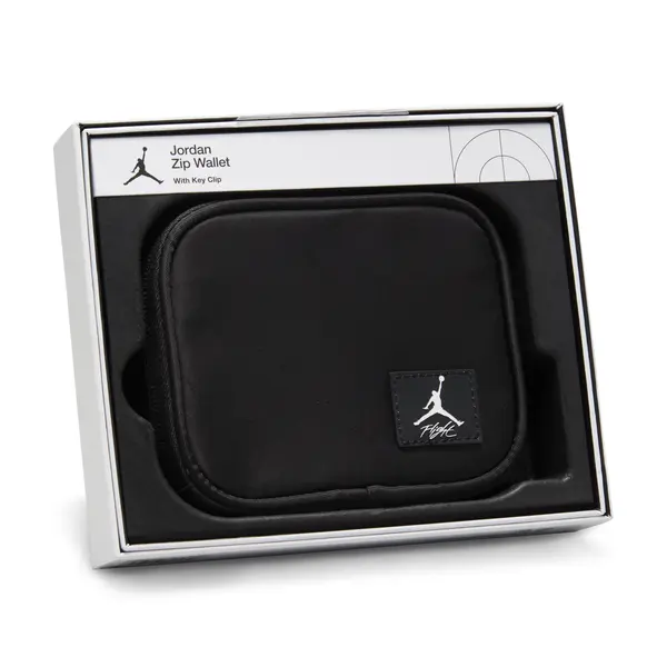 JORDAN Flight Zip Wallet - Black