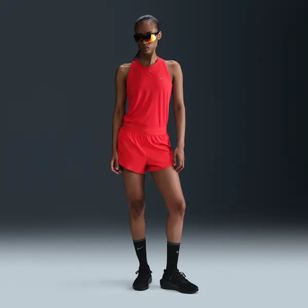 Nike Swift Dri-fit Running Tank Top - Red