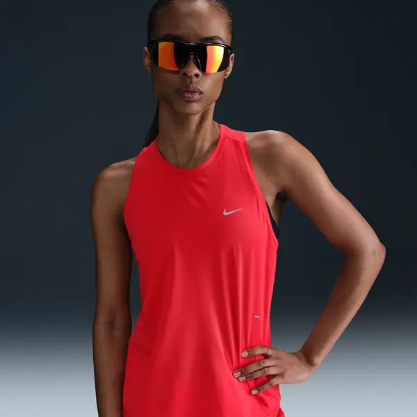 Nike Swift Dri-fit Running Tank Top - Red
