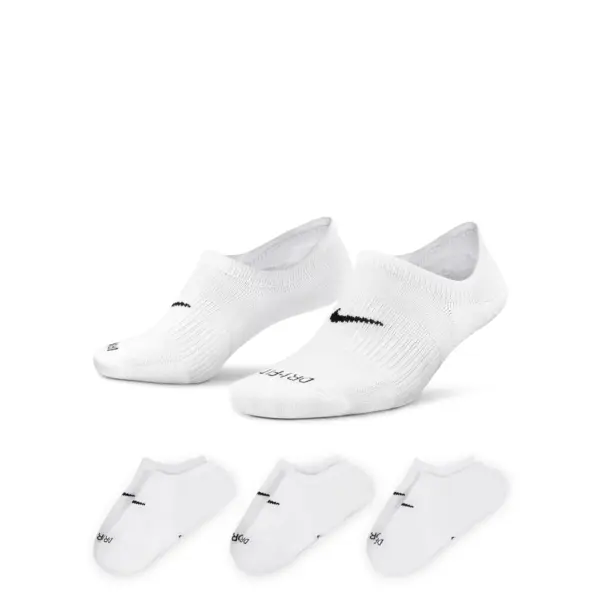 Nike Everyday Plus Cushioned Training Footie Socks - White