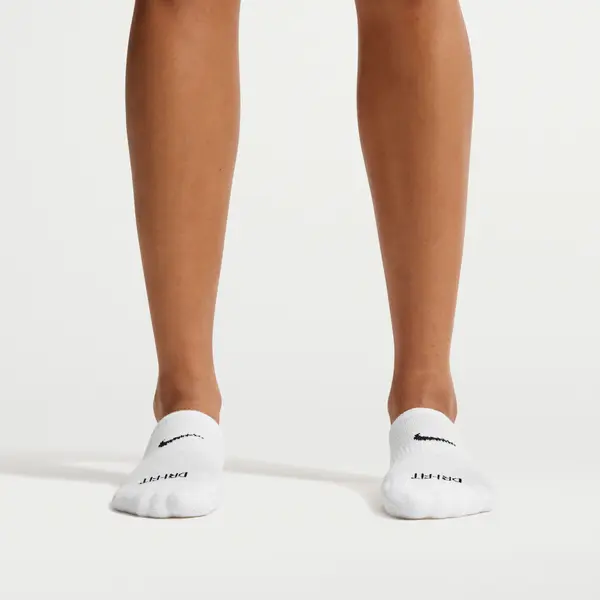 Nike Everyday Plus Cushioned Training Footie Socks - White