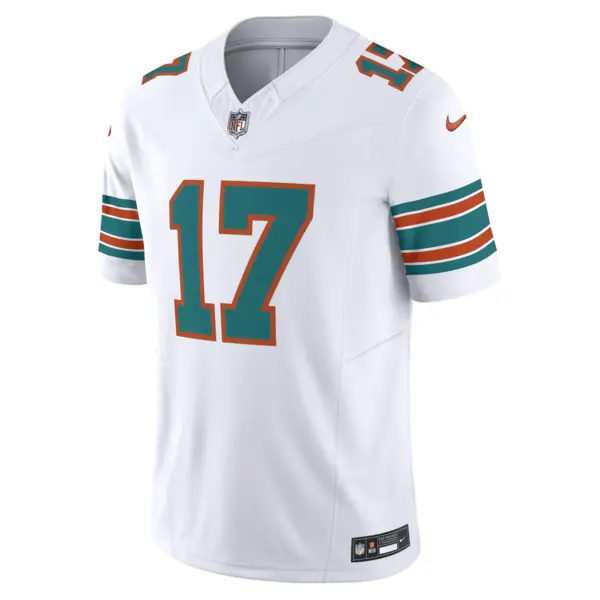 Nike Miami Dolphins Jaylen Waddle Dri-fit Nfl Limited Football Jersey - White