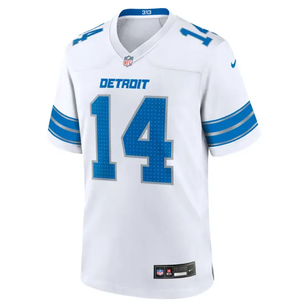 Nike Amon-ra St. Brown Detroit Lions Nfl Game Football Jersey - White