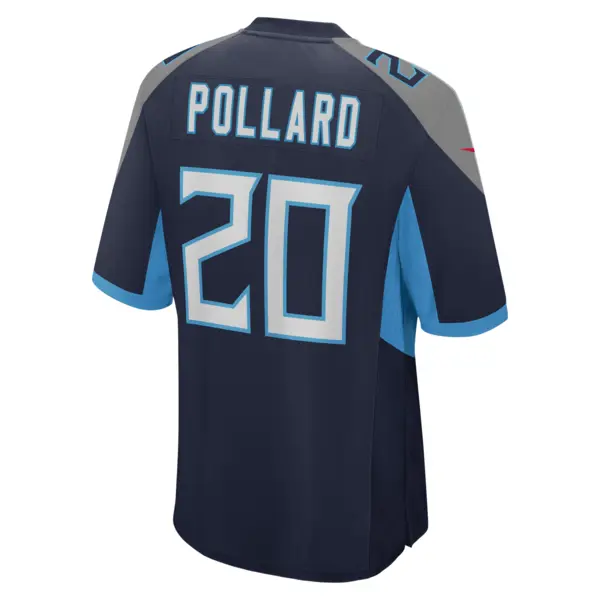 Nike Tony Pollard Tennessee Titans Nfl Game Football Jersey - Blue