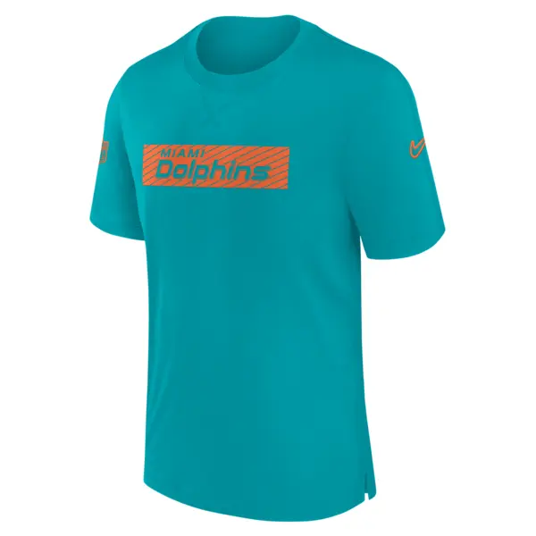 Nike Miami Dolphins Sideline Player Dri-fit Nfl T-shirt - Green