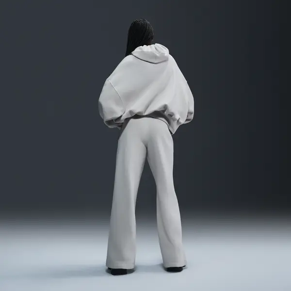 Nike Sportswear Phoenix Fleece Over-oversized Pullover Hoodie - Brown