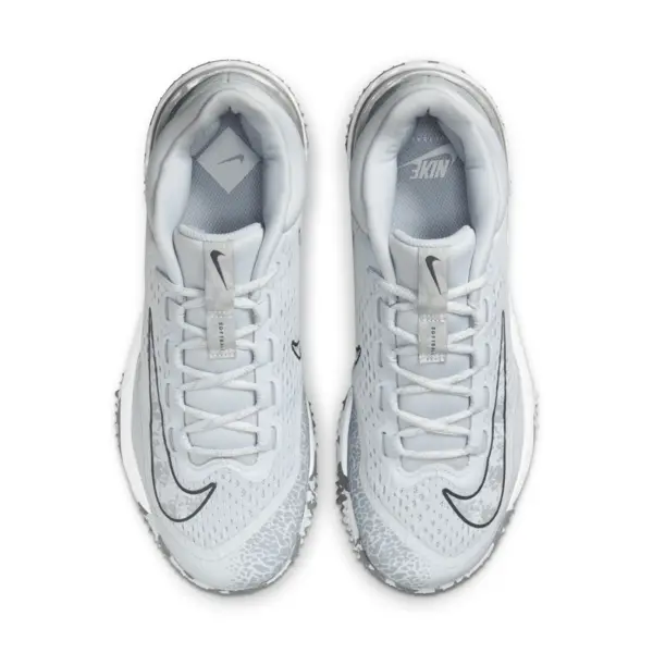 Nike Alpha Huarache Elite 4 Turf Softball Shoes - Grey
