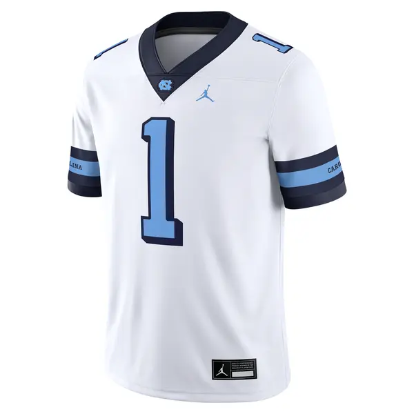 JORDAN North Carolina Tar Heels Dri-fit College Game Jersey - White