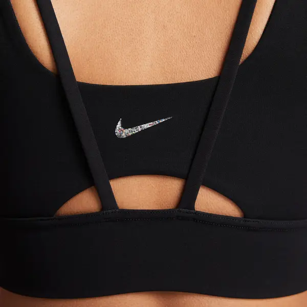 Nike Zenvy -support Padded Longline Sports Bra - Black