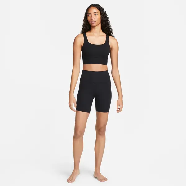 Nike Zenvy -support Padded Longline Sports Bra - Black