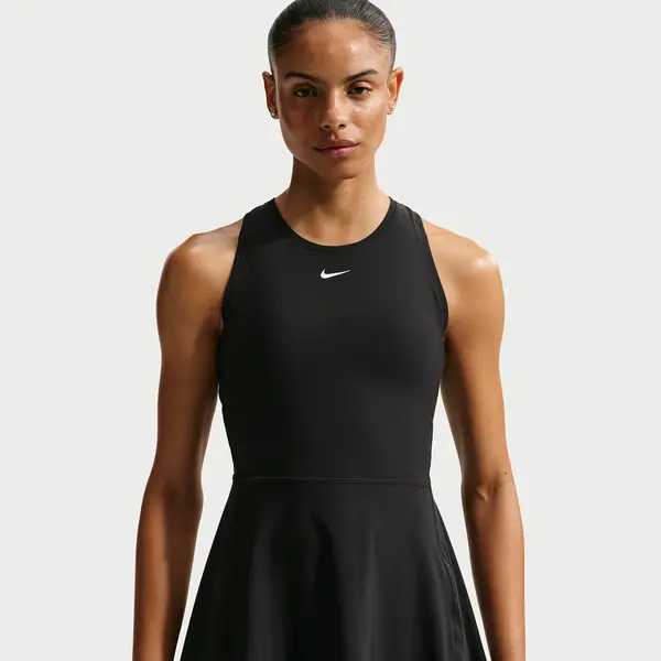 difference between a line and fit and flare dress Dri-FIT Slam Dress US Open