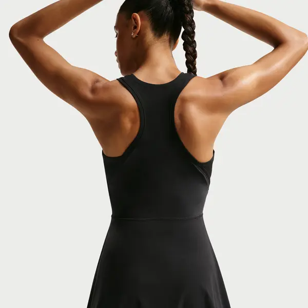 Nike Dri-Fit Tennis Dress - Black | Editorialist