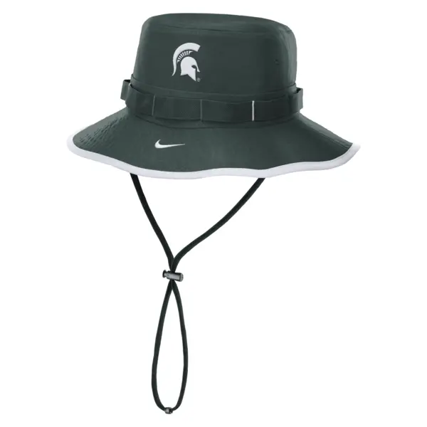 Nike Michigan State Spartans On-field Apex Boonie Bucket Hat - Green
