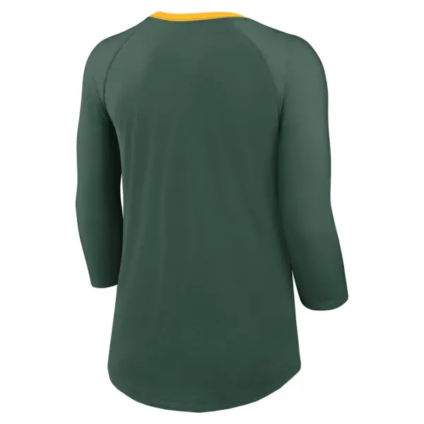 Nike Nfl Bay Packers 3/4-sleeve T-shirt