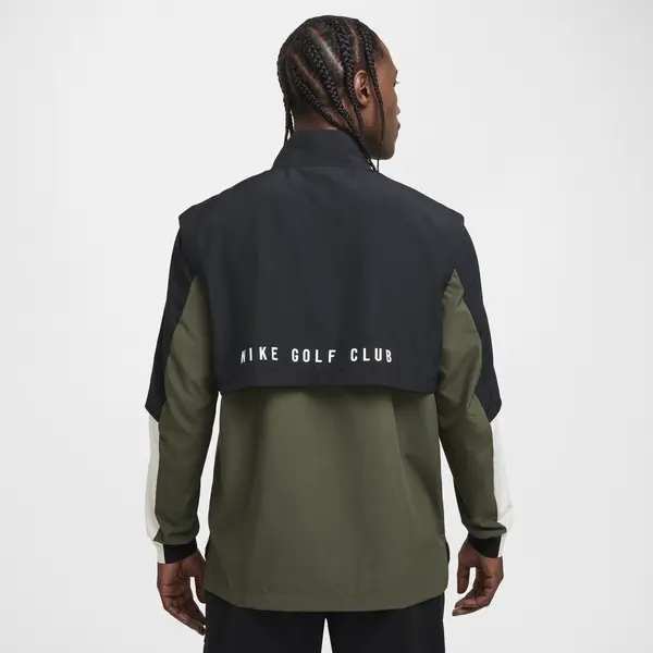 Nike Golf Club Dri-Fit 1/2-Zip Golf Jacket - Black | Editorialist