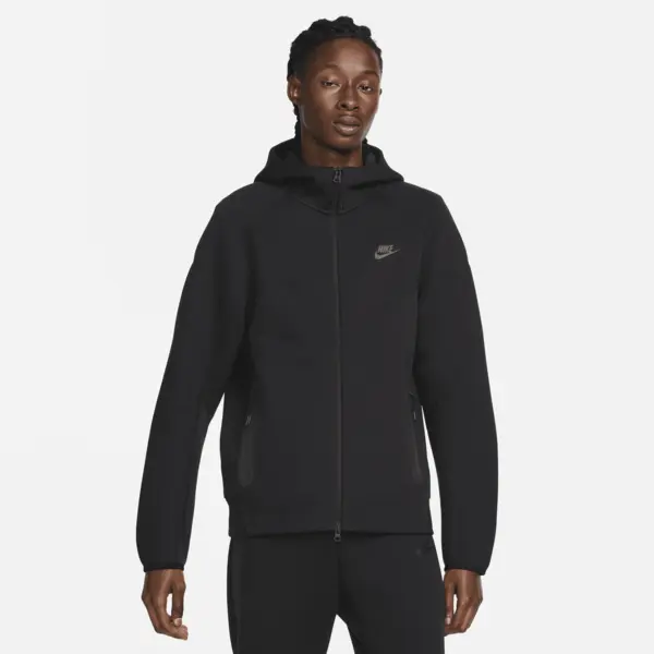 Nike Sportswear Tech Fleece Windrunner Full-zip Hoodie - Black