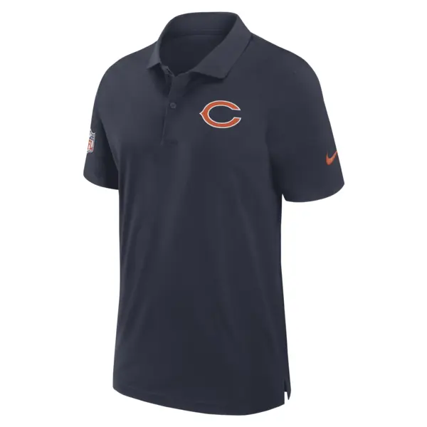 Nike Chicago Bears Sideline Dri-fit Nfl Polo