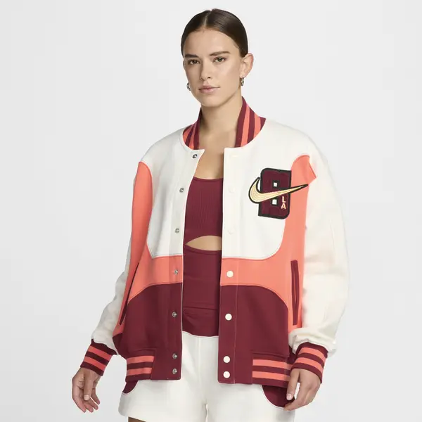 Nike Serena Williams Design Crew Oversized Bomber Jacket