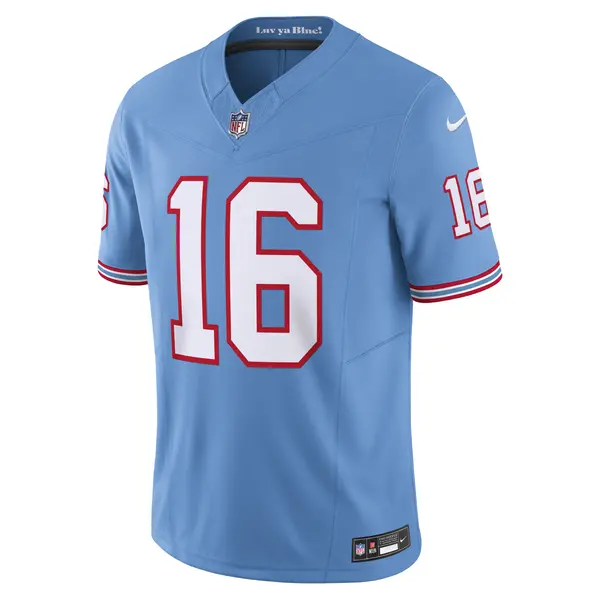 Nike Treylon Burks Tennessee Titans Dri-fit Nfl Limited Football Jersey - Blue