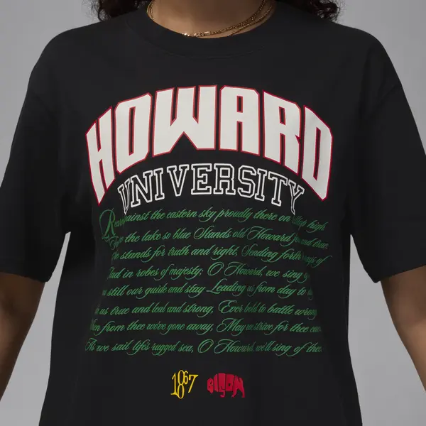JORDAN X Howard University T-shirt