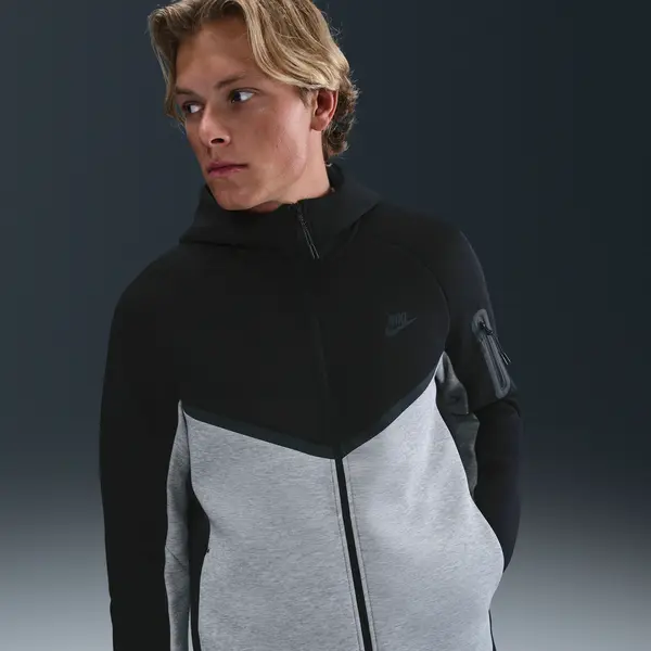 Nike Tech Fleece Windrunner Full-zip Jacket - Black